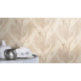 Vliestapete rasch "Concrete", beige (beige, beige), B:53m L:10,05m, Vlies, Tapeten, Vliestapete