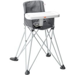 Hochstuhl Ingenuity "Pop &lsquo;N Dine Portable High Chair - Grau", Baby, Gr. B/H/T: 61cm x 83,2cm x 61cm, grau, Polyester, St&uuml;hle Hochstuhl, ideal f&uuml;r Unterwegs