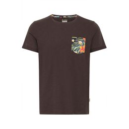 T-Shirt Blend "T-Shirt BHFlorens", Herren, Gr. L, grau (phantom grau), Obermaterial: 100% Baumwolle CO., Shirts T-Shirt
