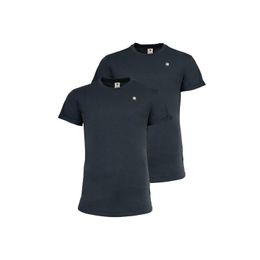 G-Star Raw T-Shirt G-STAR "T-Shirt Lash 2 Pack 2er Pack", Damen, Gr. M, grau (grau, blau), Obermaterial: 100% Baumwolle CO(Bio)., Shirts T-Shirt