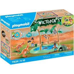 Konstruktions-Spielset Playmobil "Australische Tierwelt (71624), Wiltopia", bunt, Spielbausteine, Kinder, Kunststoff, Konstruktions-Spielset, Made in Europe