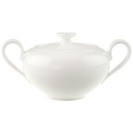 Villeroy & Boch Zuckerstreuer VILLEROY & BOCH "Zuckerdose Anmut 290 ml wei&szlig;", wei&szlig;, Zuckerstreuer, Zuckerstreuer