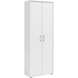 Aktenschrank Schildmeyer "Serie 200", wei&szlig;, B:65,1cm H:182,4cm T:34,5cm, Schr&auml;nke, Aktenschrank