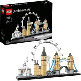 Konstruktionsspielsteine Lego "London (21034), Lego Architecture", bunt, Spielbausteine, Kinder, Kunststoff, Konstruktionsspielsteine, Made in Europe