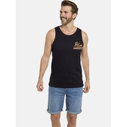 Muskelshirt Jan Vanderstorm "Tanktop FELTON", Herren, Gr. XXL, schwarz, Obermaterial: 100% Baumwolle CO., Tops Muskelshirt