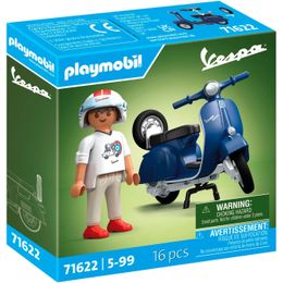 Konstruktions-Spielset Playmobil "1969 Vespa 150 Sprint Veloce, Blau (71622), Vespa", bunt, Spielbausteine, Kinder, Kunststoff, Konstruktions-Spielset, Made in Europe