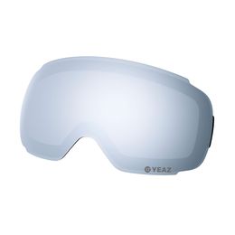 Snowboardbrille YEAZ "Wechselglas f&uuml;r Ski- Snowboardbrille TWEAK-X", silber, Sportbrillen, Snowboardbrille