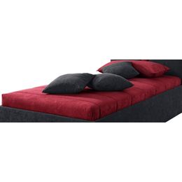 Tagesdecke, rot, B:230cm L:220cm, Polyester, Westfalia Schlafkomfort, Tagesdecken, Tagesdecke