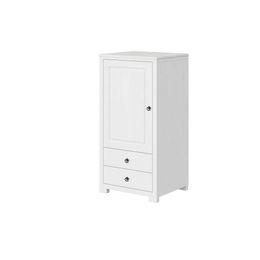 W&auml;scheschrank OTTO HOME "Gotland, Schrankmodulsystem, einzeln oder mit der Serie kombinierbar", wei&szlig;, B:60cm H:120cm T:52cm, Massivholz, Schr&auml;nke, W&auml;scheschrank, massive Kiefer, variabel einsetzbar, auch f&uuml;r Dachschr&auml;gen