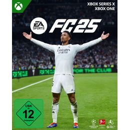 EA Games ELECTRONIC ARTS Spielesoftware "EA SPORTS FC 25 (Xbox)", transparent (ohne farbbezeichnung), Xbox Series X, Spielesoftware, Spielesoftware