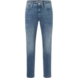 Regular-fit-Jeans MAC "Arne", Herren, Gr. 30, L&auml;nge 30, mid blau vintage wash, Denim/Jeans, Obermaterial: 82% Baumwolle, 16% Polyester, 2% Elasthan, unifarben, regular fit kn&ouml;chellang, Jeans Regular-fit-Jeans, im Five-Pocket Style