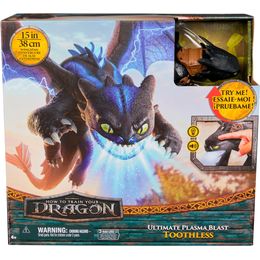 Spielfigur Spin Master "Dragons Movie - Plasma Blast Ohnezahn", bunt, Spielfiguren, KinderB:63cm T:51cm, Kunststoff, Spielfigur, mit Licht- und Soundeffekt, B:63cm T:51cm
