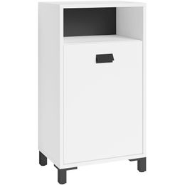 Midischrank ByLiving "Wellness", wei&szlig;, B:42cm H:77,5cm T:31cm, Schr&auml;nke, Midischrank, mit variablem Einlegeboden und offenem Fach f&uuml;r viel Stauraum