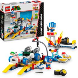Konstruktionsspielsteine Lego "Mario Kart&trade; &ndash; Toads Werkstatt (72035), Lego Super Mario", bunt, Spielbausteine, Kinder, Kunststoff, Konstruktionsspielsteine, Made in Europe