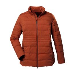 Steppjacke STOY "STW 20 WMN QLTD JCKT", Damen, Gr. 54, rot (rostrot), Obermaterial: 100% Polyester;Futter: 100% Polyester;F&uuml;llung: 100% Polyester, Jacken Steppjacke, Leichte, warme Damenjacke von STOY, atmungsaktiv, wasserabweisend
