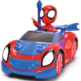 RC-Auto DICKIE TOYS "Spidey Web Crawler", blau (blau, rot), Fernlenkfahrzeuge, Kinder, Kunststoff, RC-Auto