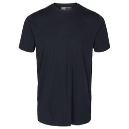!Solid T-Shirt SOLID "T-Shirt SDRock", Herren, Gr. L, blau (navy mela), Obermaterial: 100% Baumwolle CO., Shirts T-Shirt