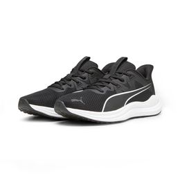 Laufschuh Puma "REFLECT LITE", Damen, Gr. 42,5, schwarz (Puma schwarz, Puma schwarz, Puma wei&szlig;), Textil, Schuhe Laufschuh