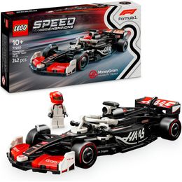 Konstruktionsspielsteine Lego "MoneyGram Haas F1 Team VF-24 Rennauto (77250), Lego Speed Champions", bunt, Spielbausteine, Kinder, Kunststoff, Konstruktionsspielsteine, Made in Europe, Topseller