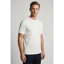 T-Shirt Cinque "CIBADI", Herren, Gr. M, wei&szlig;, Jersey, Obermaterial: 100% Baumwolle, unifarben, regular fit normal, Rundhals, abgesteppte Kante, Shirts T-Shirt, Rundhalsausschnitt, Regular Fit