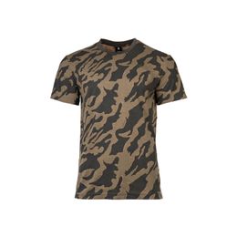 G-Star Raw T-Shirt G-STAR "T-Shirt Island Camo 1er Pack", Damen, Gr. L, schwarz (schwarz, gr&uuml;n), Obermaterial: 100% Baumwolle CO(Bio)., Shirts T-Shirt