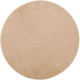G&ouml;zze Badematte G&Ouml;ZZE "Rio Premium", beige (sand), H:18mm, Polyester, Badematten, Badematte, Badteppich, Uni Farben, waschbar, rechteckig & rund erh&auml;ltlich