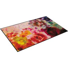 Teppich "Colour Blast", bunt, B:75cm H:7mm L:120cm, Polyamid, wash+dry by Kleen-Tex, Teppiche, Teppich