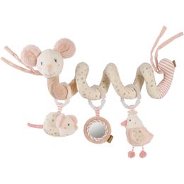 babyFEHN Greifspielzeug FEHN "feehnLAND, Activity-Spirale Maus", rosa (rose, beige), Greifspielzeug, BabyB:35cm H:30cm, Jersey, Pl&uuml;sch, Greifspielzeug, B:35cm H:30cm