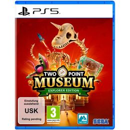 Sega Spielesoftware "Two Point Museum - Explorer Edition", transparent (ohne farbbezeichnung), PlayStation 5, Spielesoftware, Spielesoftware