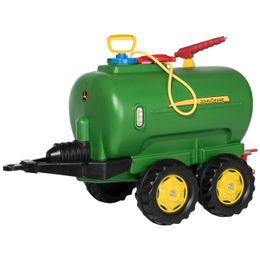 Kinderfahrzeug-Anh&auml;nger Rolly Toys "John Deere", gr&uuml;n, Spielfahrzeug-Anh&auml;nger, KinderB:44cm H:62cm L:98cm, Kunststoff, Kinderfahrzeug-Anh&auml;nger, Tanker f&uuml;r Trettraktoren, B:44cm H:62cm L:98cm, Topseller