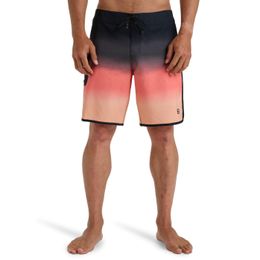 Boardshorts Billabong "73 Theme Pro 18.5", Herren, Gr. 32(M), grau (raven), Obermaterial: 90% Microfaser, 10% Elasthan;, Hosen Boardshorts