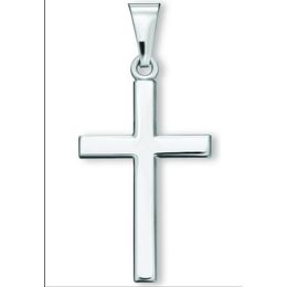 Kettenanh&auml;nger ONE ELEMENT "Kreuz Anh&auml;nger aus 925 Silber", silber, Schmuckanh&auml;nger, Damen, Silber 925 (Sterlingsilber), Kettenanh&auml;nger