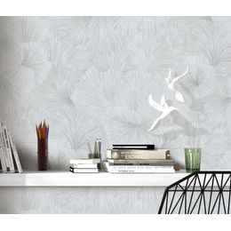 Vliestapete FASHION FOR WALLS "Shine", silber (silberfarben), B:0,53m L:10,05m, Vlies, Tapeten, Vliestapete, Phthalate frei