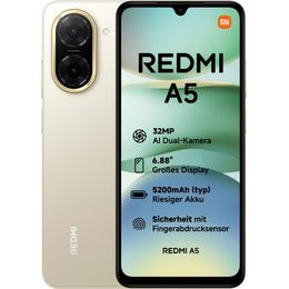 Xiaomi Smartphone "Redmi A5", gold, 64 GB, Mobiltelefone, Smartphone