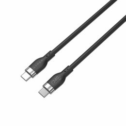 Targus USB-Kabel "Silicone USB-C Lade-Kabel 2 m 240W", schwarz, 200cmcm, Kabel, USB-Kabel