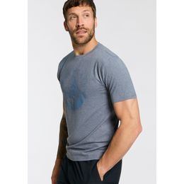 T-Shirt Killtec "KOS 254 MN TSHRT", Herren, Gr. S, blau (dunkelblau), Obermaterial: 65% Polyester, 30% Baumwolle, 5% Elasthan, Rundhals, Shirts T-Shirt, Atmungsaktiv & schnell trocknend