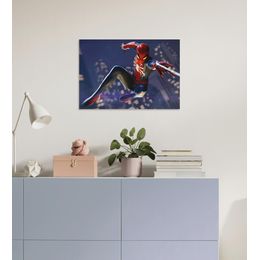 Leinwandbild Komar "Marvel Spider-Man Web Shoot", farbe bild(er): blau,rot, Disney, 1 Stk., Vlies, Bilder, Leinwandbild, 60 x 40 cm (Breite x H&ouml;he) - Kinderzimmer, Dekoration