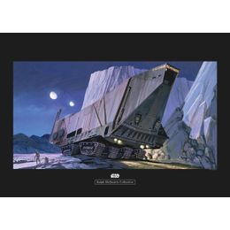 Bild Komar "Star Wars Classic RMQ Sandcrawler", bunt (farbe bild(er): bunt), B:70cm H:50cm, Holz, Papier, Bilder, Bild, Wandbild zur Dekoration im Kinderzimmer - ohne Rahmen