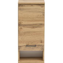 H&auml;ngeschrank Schildmeyer "Nora", braun (eiche landhausfarben), B:30,3cm H:70,8cm T:20,5cm, FSC-zertifizierter Holzwerkstoff, Schr&auml;nke, H&auml;ngeschrank