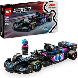 Konstruktionsspielsteine Lego "BWT Alpine F1 Team A524 Rennauto (77248), Lego Speed Champions", bunt, Spielbausteine, Kinder, Kunststoff, Konstruktionsspielsteine, Made in Europe, Topseller