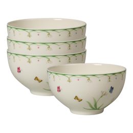 Villeroy & Boch Schale VILLEROY & BOCH "Bols Colourful Spring &oslash; 13,8 cm 4er Set bunt", bunt, L:13,8cm, Sch&uuml;sseln, Schale