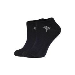 JOOP! Sneakersocken JOOP "Socken Women for your daily glam cotton Socks 1p 2er Pack", Damen, Gr. 35-38, schwarz, Obermaterial: 86% Baumwolle CO. 11% Polyamid PA. 3% Elasthan EL., Socken Sneakersocken