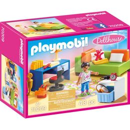 Konstruktions-Spielset Playmobil "Jugendzimmer (70209), Dollhouse", bunt, Spielbausteine, Kinder, Kunststoff, Konstruktions-Spielset, Made in Germany