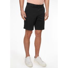 Chinoshorts Tommy Hilfiger "BROOKLYN SHORT 1985", Herren, Gr. 34, N-Gr, schwarz, Stoff, Obermaterial: 97% Baumwolle, 3% Elasthan, unifarben, Basic, normal kniefrei, Hosen Chinoshorts, in klassischem Design