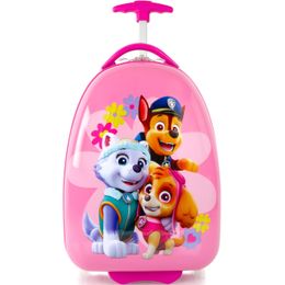 Kinderkoffer Heys "Paw Patrol, Rosa", M&auml;dchen, Gr. B/H/T: 32cm x 46cm x 23cm 19 l, pink, Polycarbonat, mehrfarbig, festlich, Koffer Kinderkoffer, Heys Kindertrolley Handgep&auml;ck-Koffer