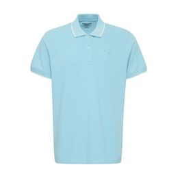 Poloshirt Blend "Poloshirt BHEDIN", Herren, Gr. M, blau (blau bell), Obermaterial: 100% Baumwolle CO., Shirts Poloshirt