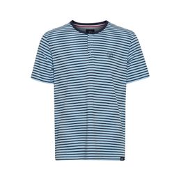 T-Shirt FQ1924 "T-Shirt FQCan", Herren, Gr. XL, blau (powder blau), Obermaterial: 95% Baumwolle CO. 5% Elasthan EL., regular fit normal, Rundhals, Shirts T-Shirt