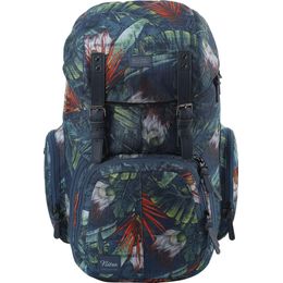 Laptoprucksack Nitro "Weekender", Kinder, Gr. B/H/T: 30cm x 55cm x 23cm, bunt (tropical), Polyester, Rucks&auml;cke Laptoprucksack, Reiserucksack mit Laptopfach, Schulrucksack, Wanderrucksack