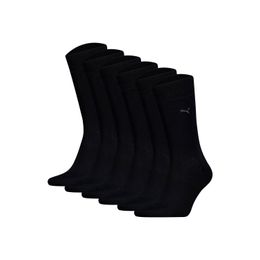 Kurzsocken Puma "Socken 6er Pack", Herren, Gr. 39-42, schwarz, Obermaterial: 68% Baumwolle CO. 21% Polyester PES. 9% Polyamid PA. 2% Elasthan EL., Socken Kurzsocken