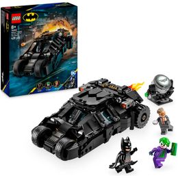 Konstruktionsspielsteine Lego "Batman&trade; Tumbler vs. Two-Face&trade; & The Joker&trade; (76303), Lego Super Heroes", bunt, Spielbausteine, Kinder, Kunststoff, Konstruktionsspielsteine, Made in Europe